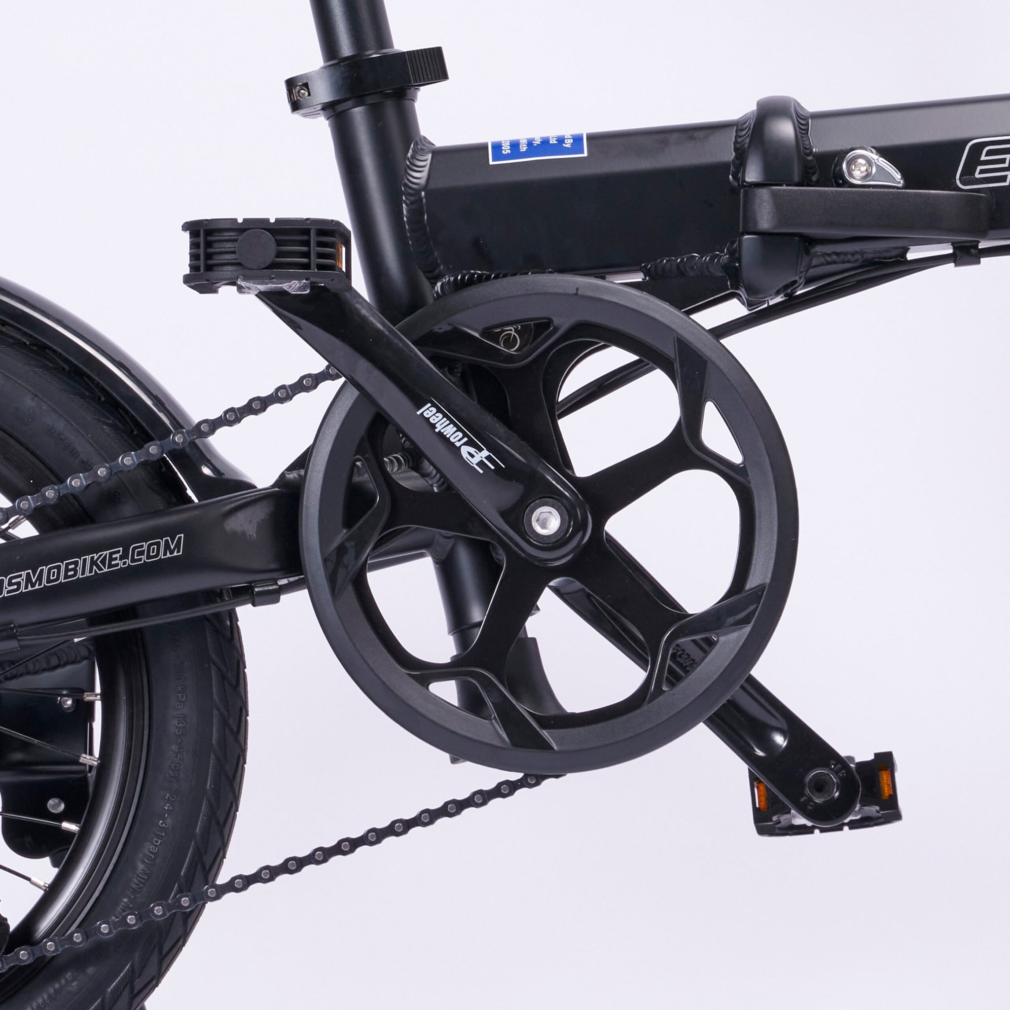 Ecosmo 16" Alloy Folding Bike – Compact & Lightweight